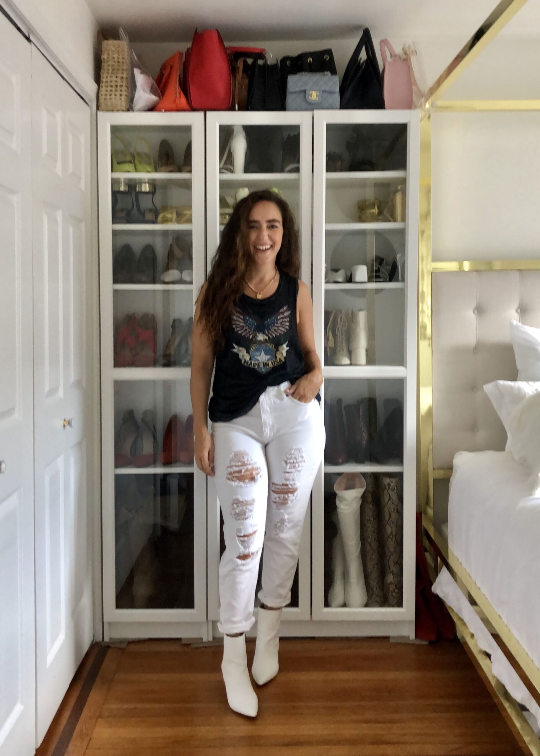 Summer Style Session: White Pants - Merideth Morgan